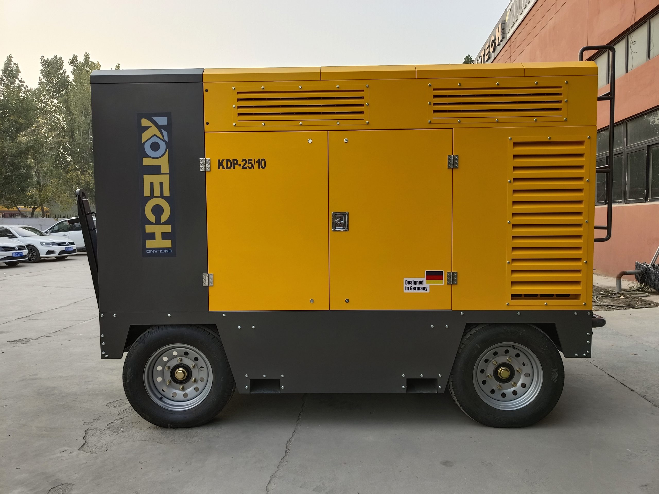 Kotech's 10bar Mobile Air Compressor Success For Pipeline Cleaning ...