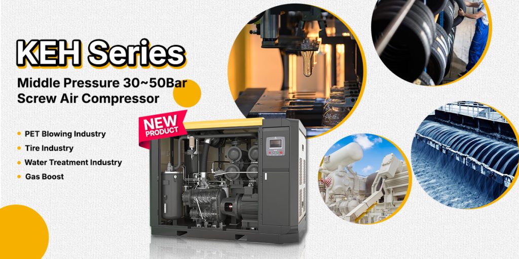 KEH Series PET Screw Air Compressor - Kotech Compressor