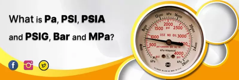 Wat is Pa, PSI, PSIA en PSIG, Bar en MPa? - Kotech Compressor