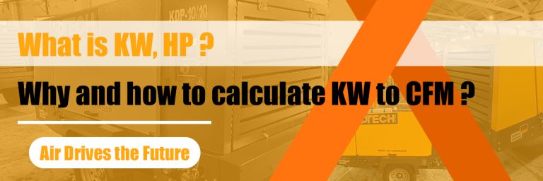 ¿Qué es KW, HP, por qué y cómo calcular KW a CFM? - Kotech Compresor