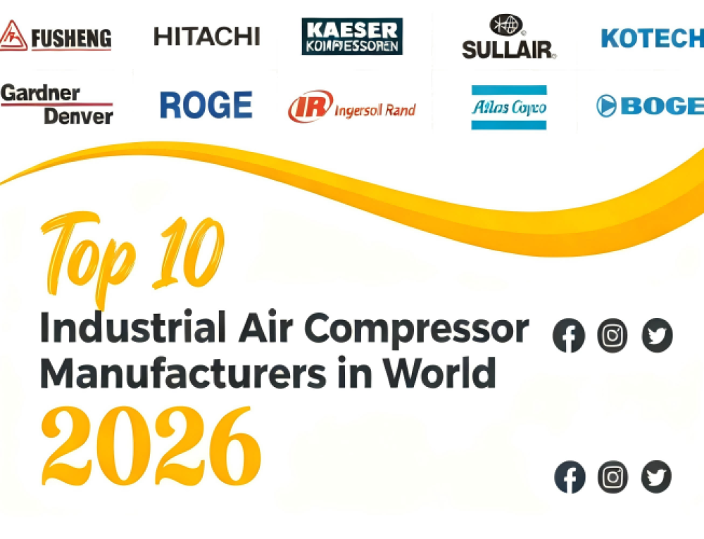 Top 10 Industrial Air Compressor Manufacturers In World 2025 - Kotech ...